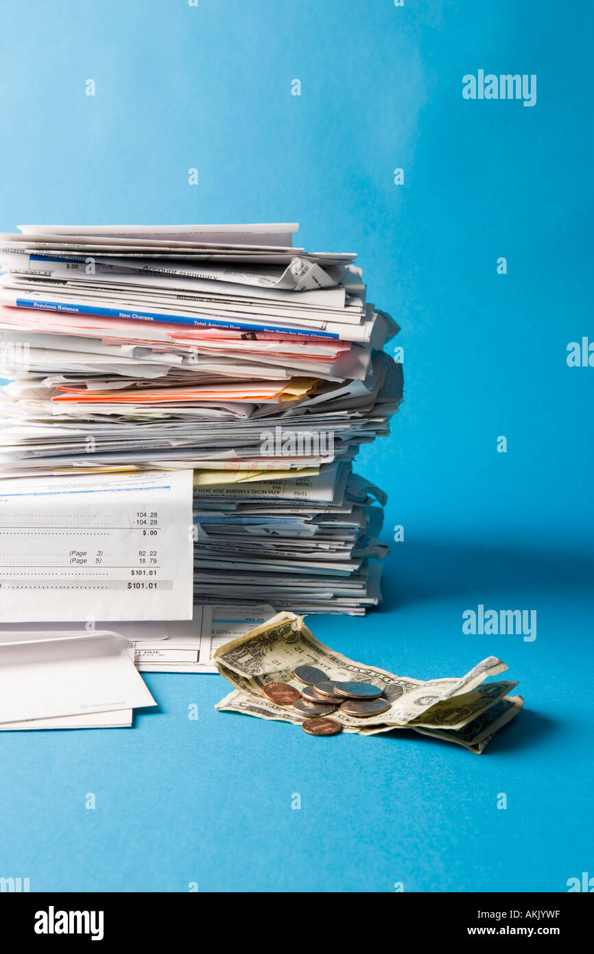 Stack of dollar bills tall hi-res stock photography and images - Alamy