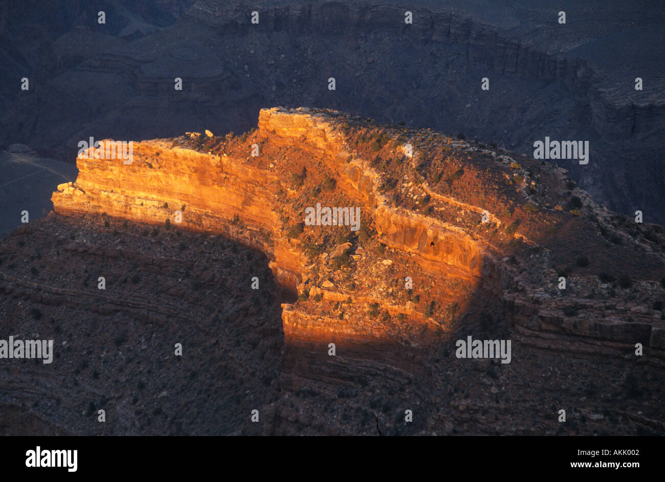 Sunset Hopi Point Grand Canyon NP Arizona Stock Photo - Alamy