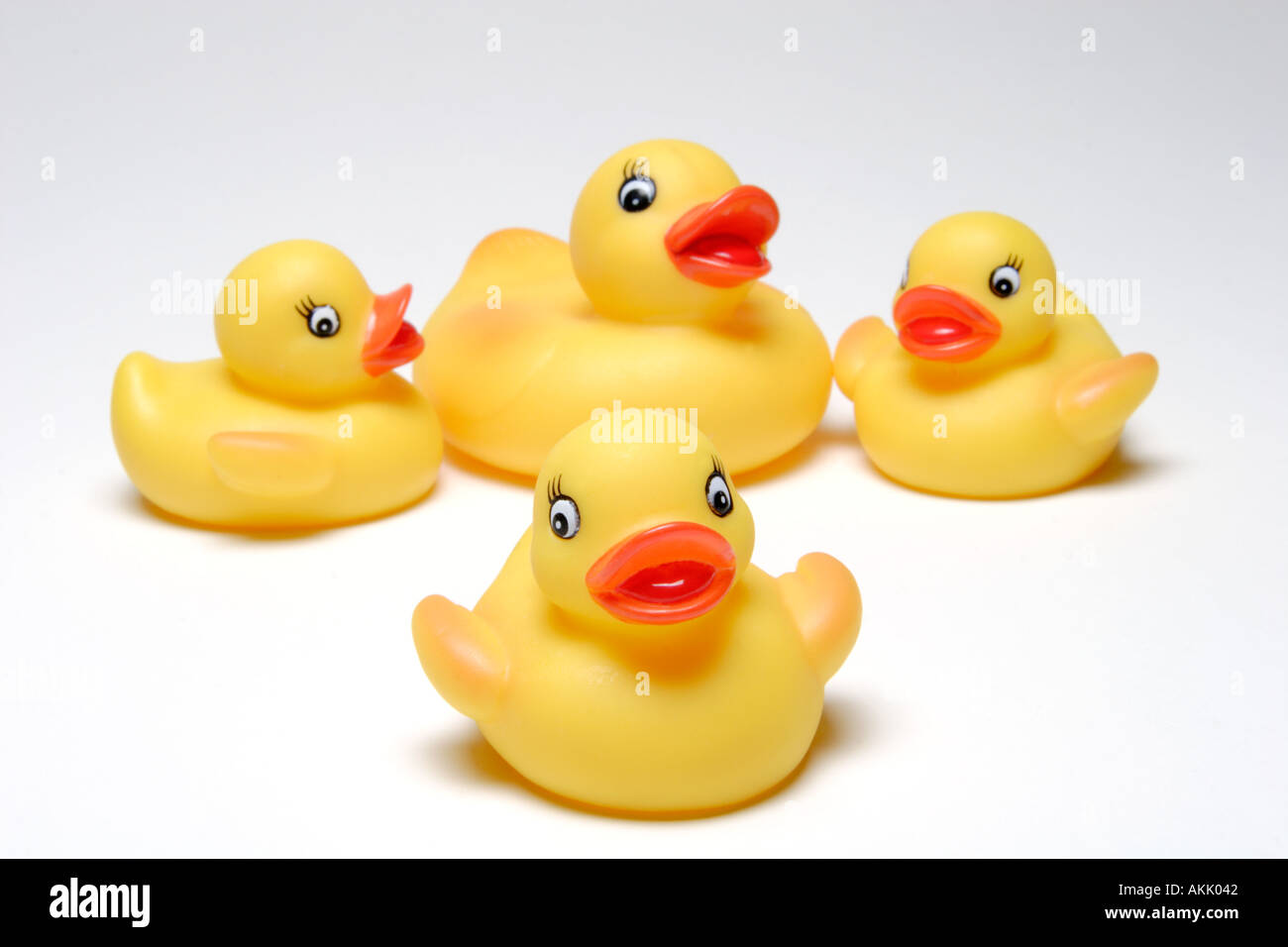Yellow rubber ducks Stock Photo - Alamy