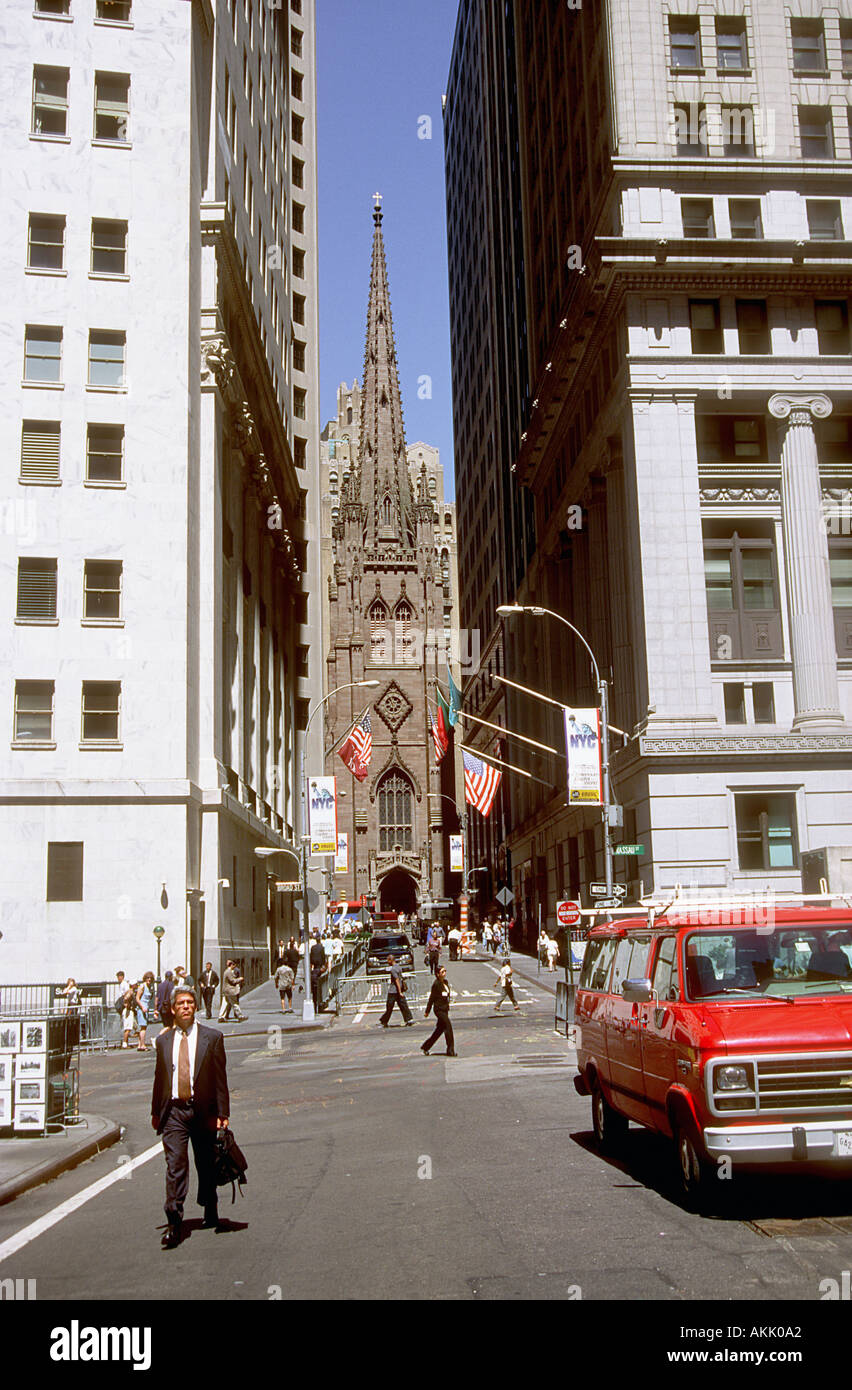 Trinity Church Manhattan New York City USA Stock Photo - Alamy