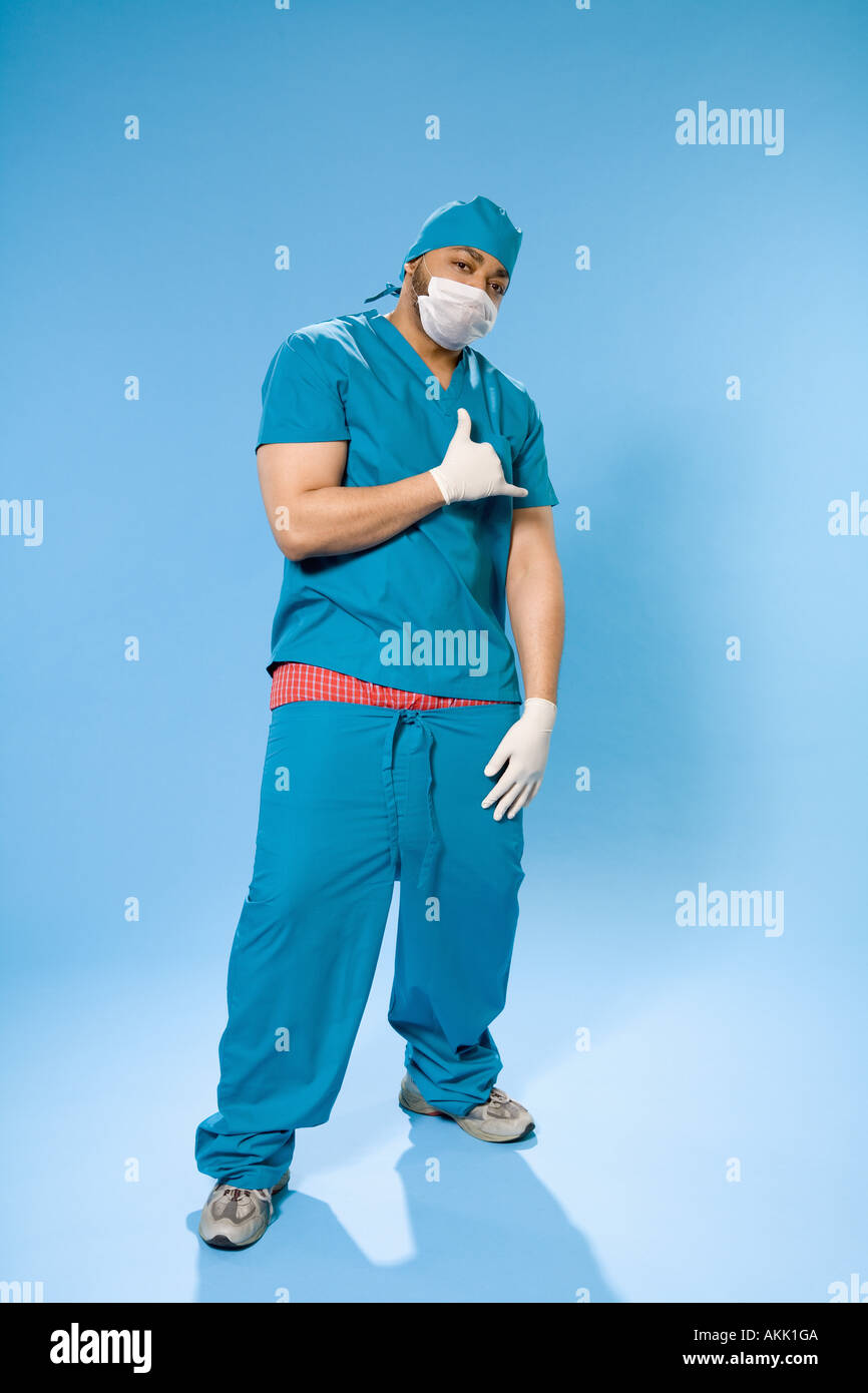 Surgeon full body portrait hi-res stock photography and images - Alamy