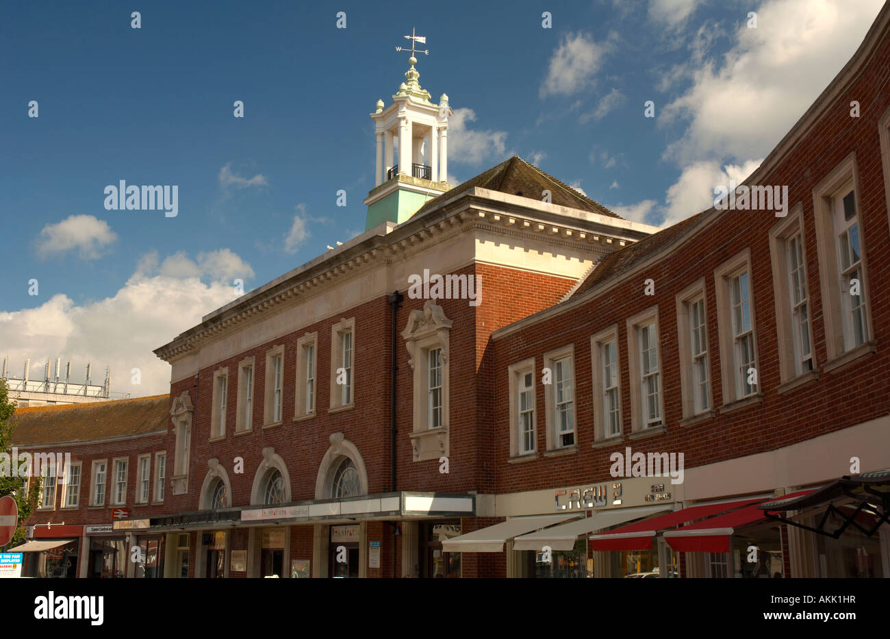 Exeter Central Rail station on Queen street Devon UK Stock Photo - Alamy