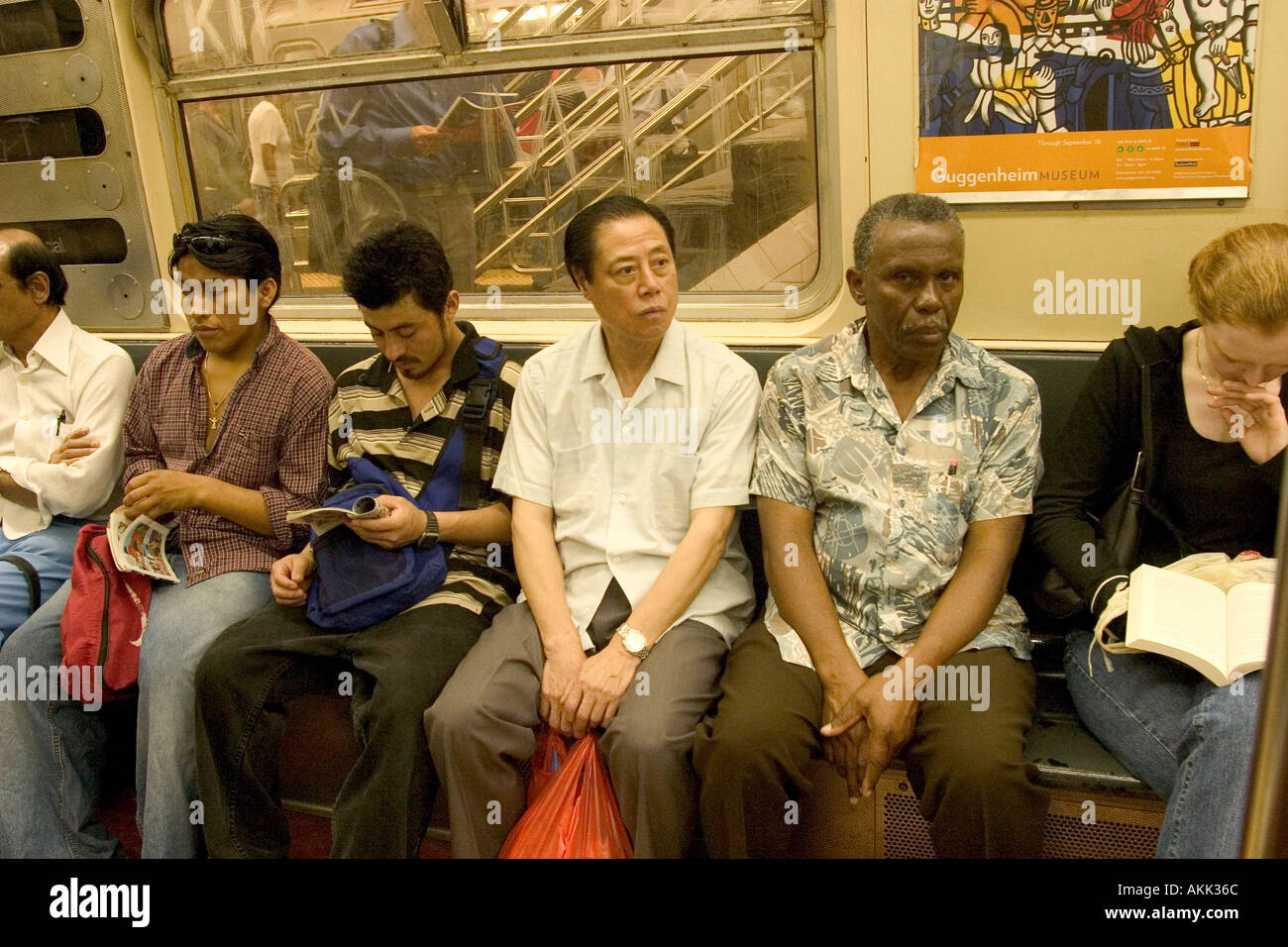 The 7 train at 42nd Street in Manhattan the 7 line is oone of the most ...