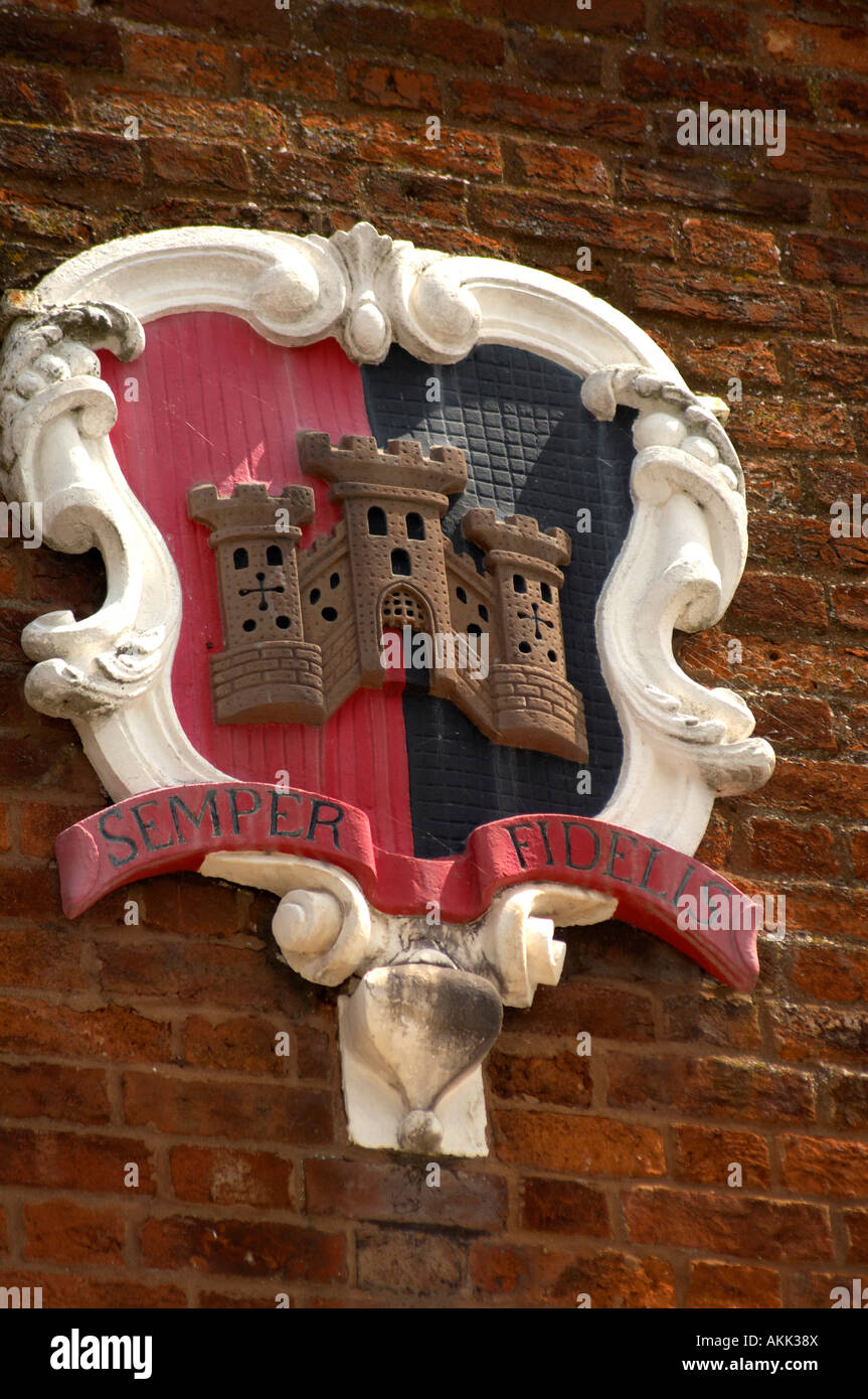 Exeter coat of arms hi-res stock photography and images - Alamy