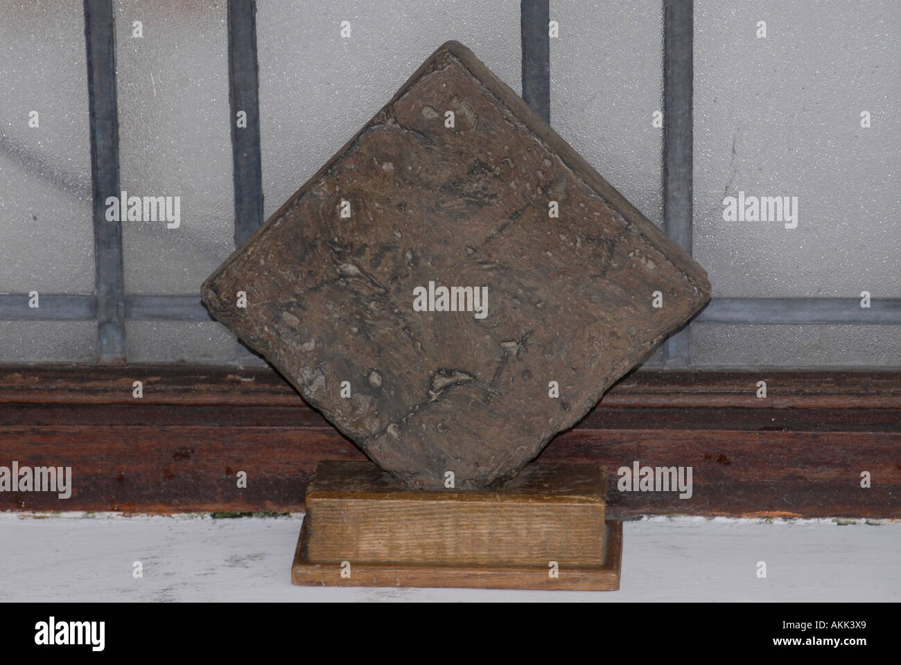 A paving stone allegedly one of the original pantiles The Pantiles ...