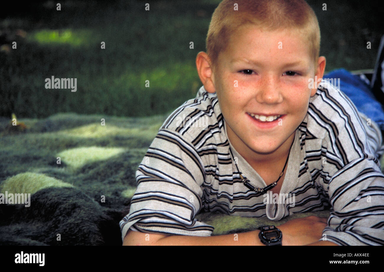 Junior High Youth Outdoor Portrait St Paul Minnesota Stock Photo - Alamy