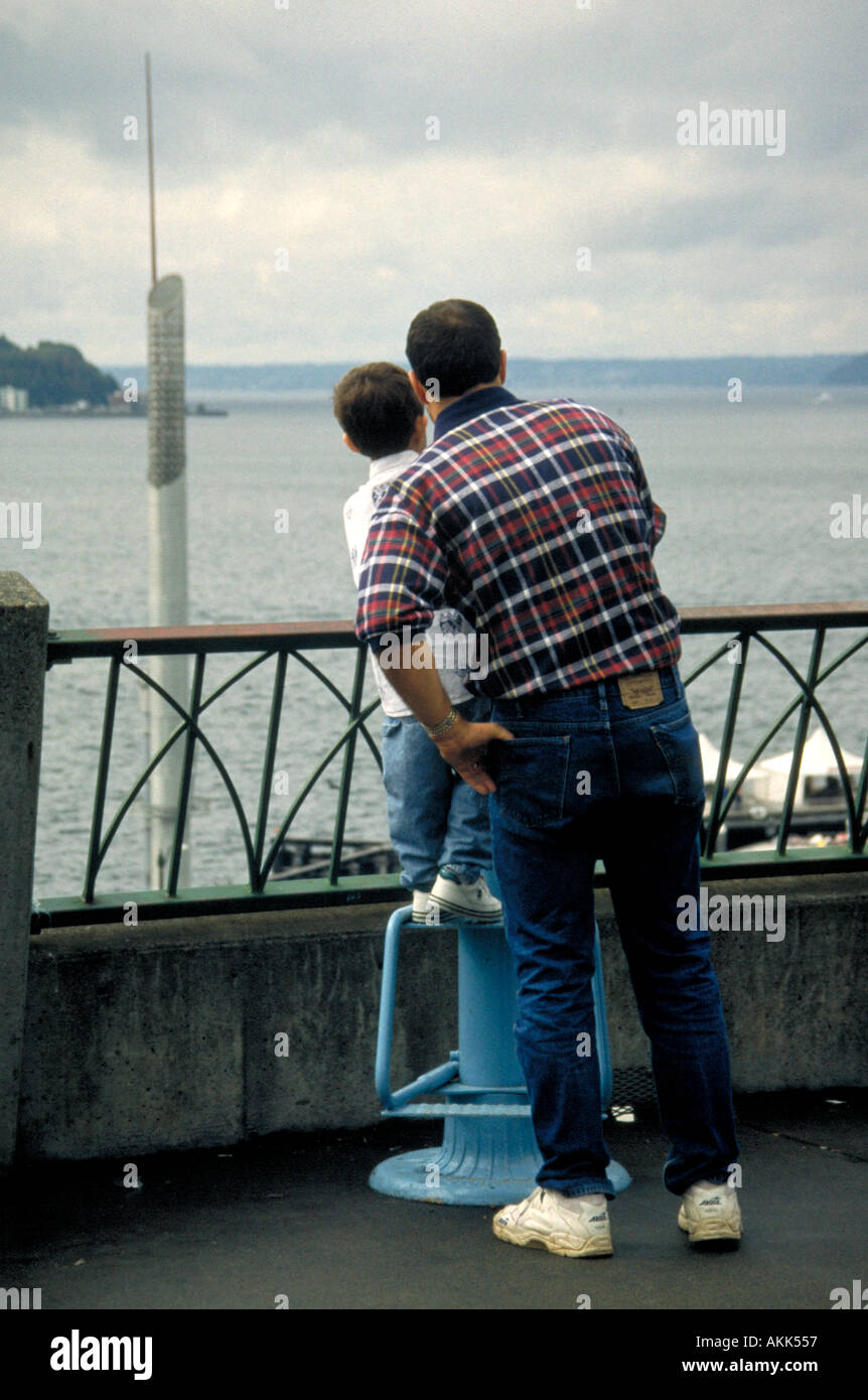 Man looking out to water hi-res stock photography and images - Alamy