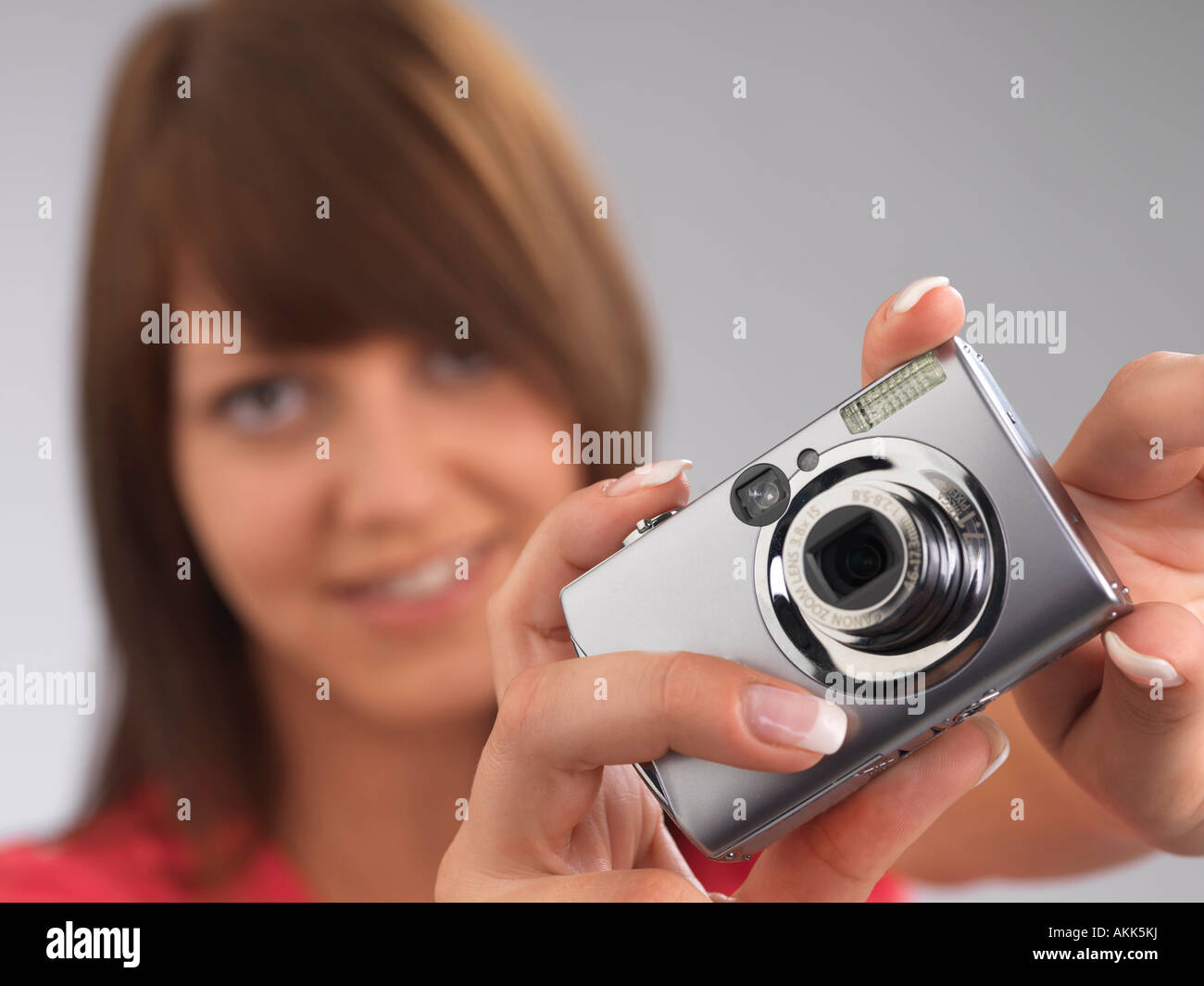 woman taking a picture Stock Photo - Alamy