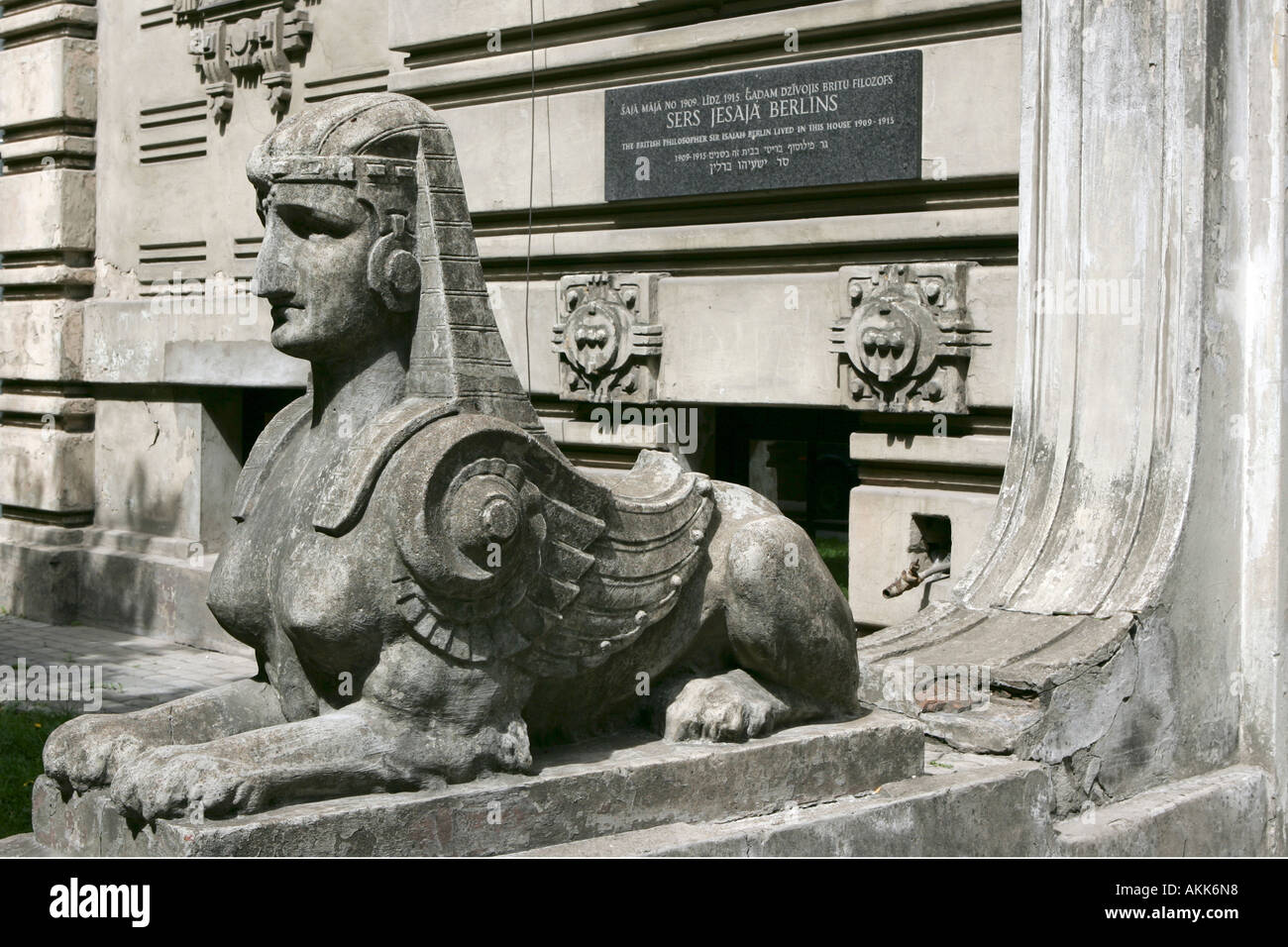 Sir Isaiah Berlin was born in Riga Latvia in 1909 in this building 2a ...