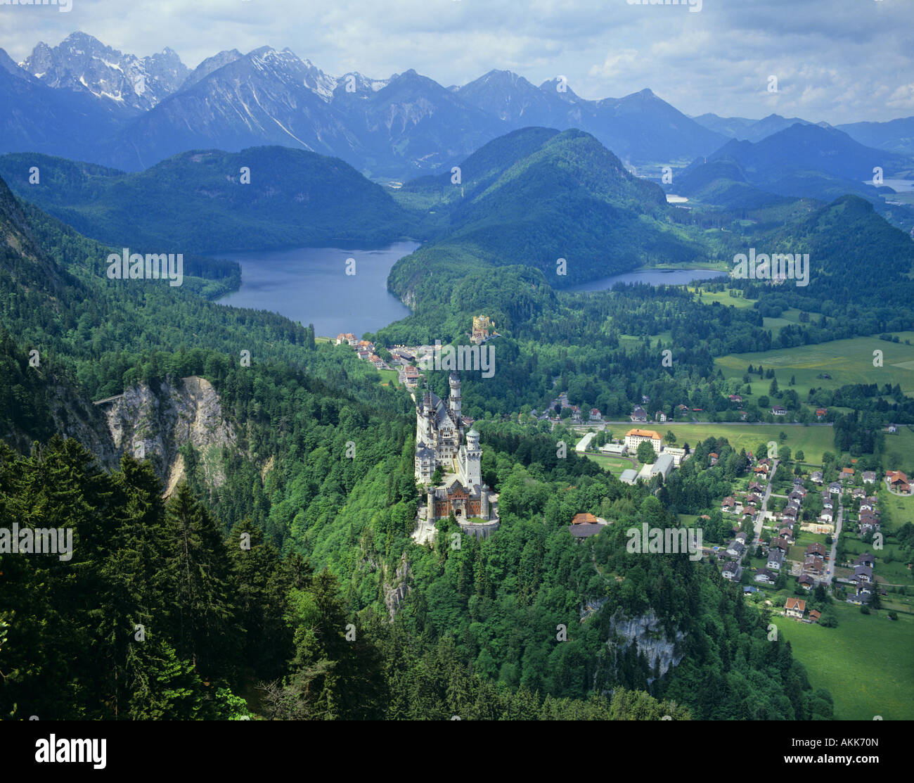 Neuschwanstein castle new swan hi-res stock photography and images - Alamy