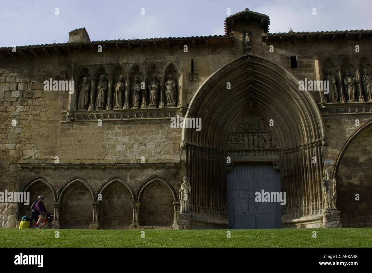Estella at Santiago of Compostela route Stock Photo - Alamy