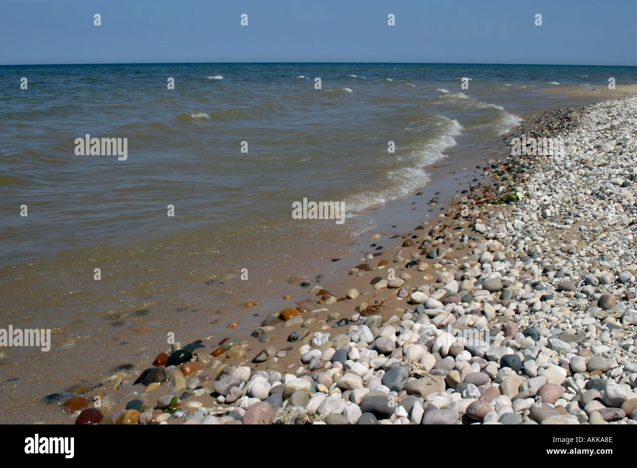 Lake Huron Shoreline Stock Photo - Alamy