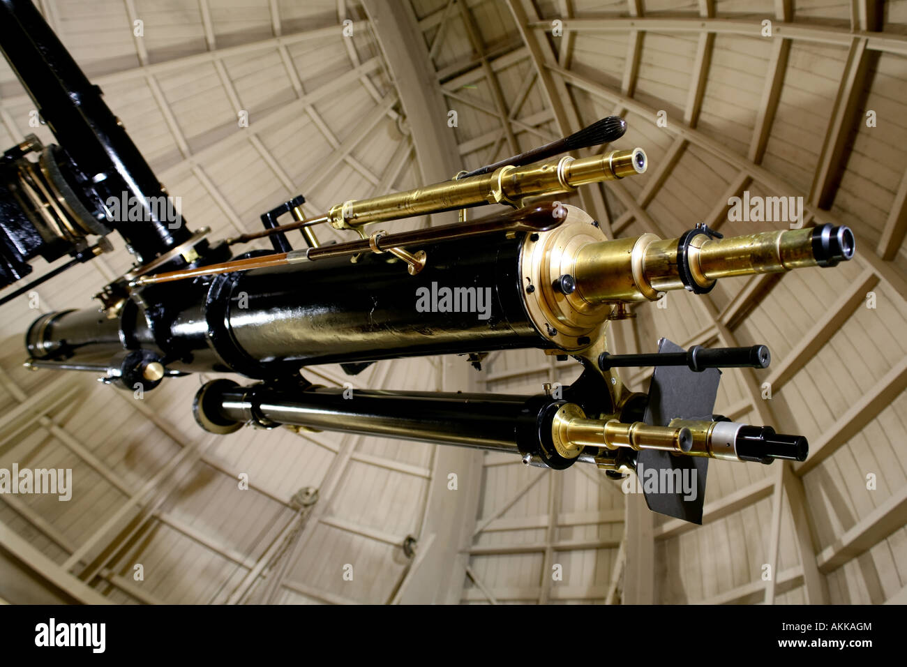 Detail of a telescope, Carter Observatory, Wellington, New Zealand ...