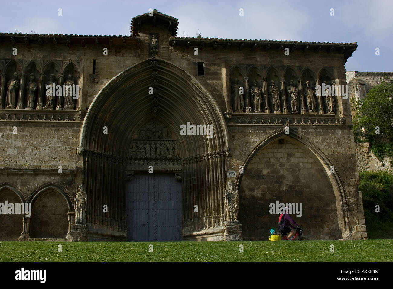Estella at Santiago of Compostela route Stock Photo - Alamy
