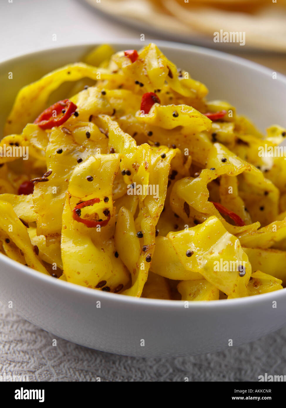 Indian spicy haldi cabbage hi-res stock photography and images - Alamy