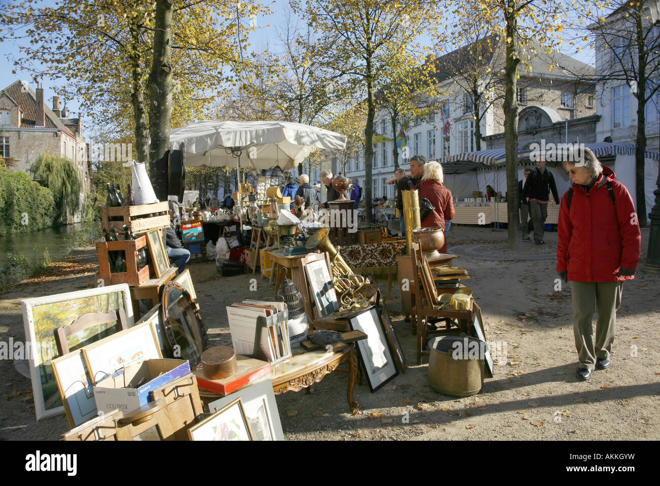 A small market stall Stock Photo - Alamy
