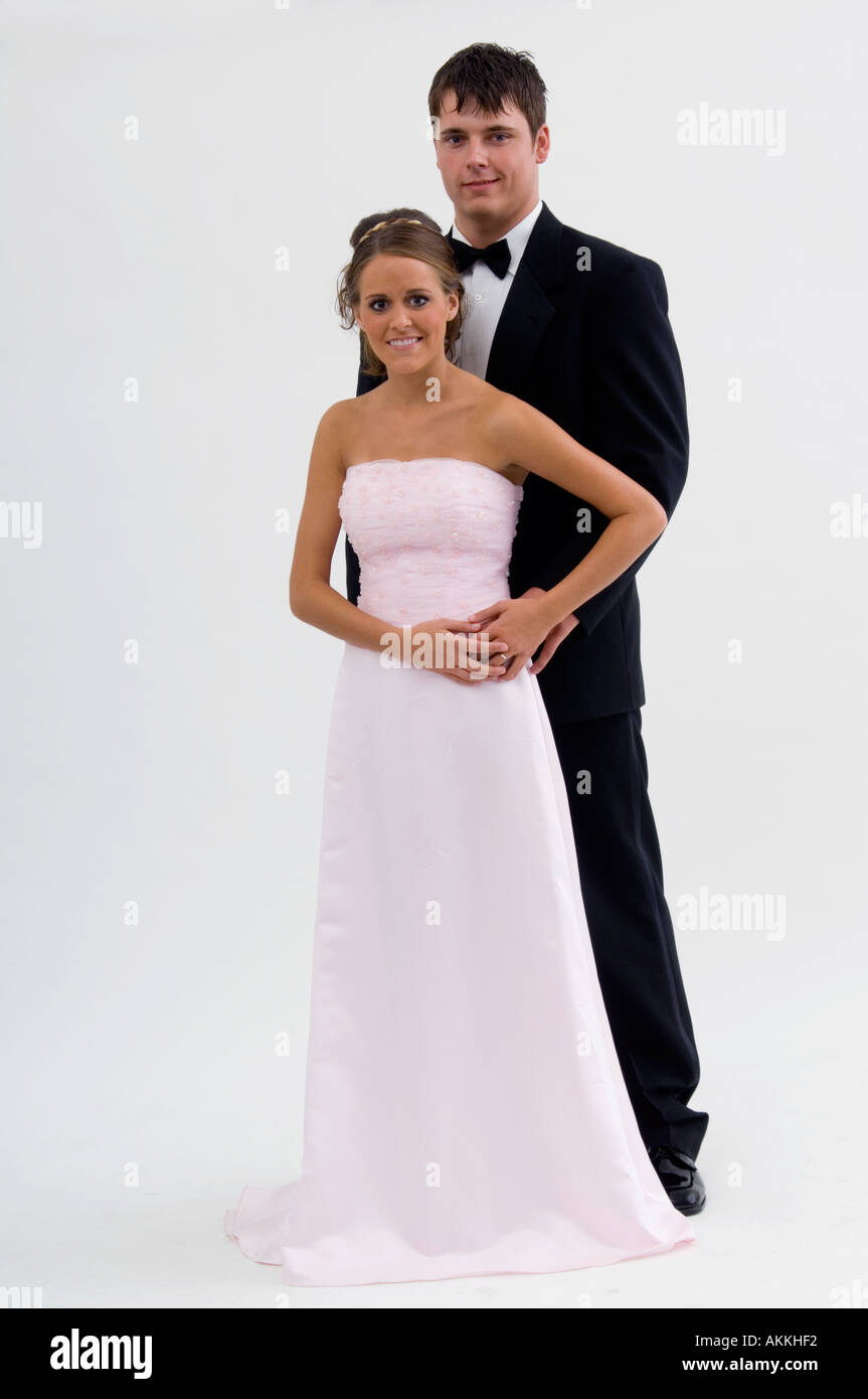 Maid of honor with best man Stock Photo - Alamy