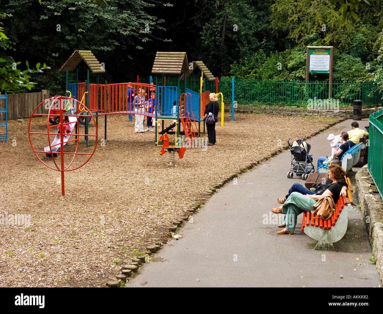 Childrens playground hi-res stock photography and images - Alamy