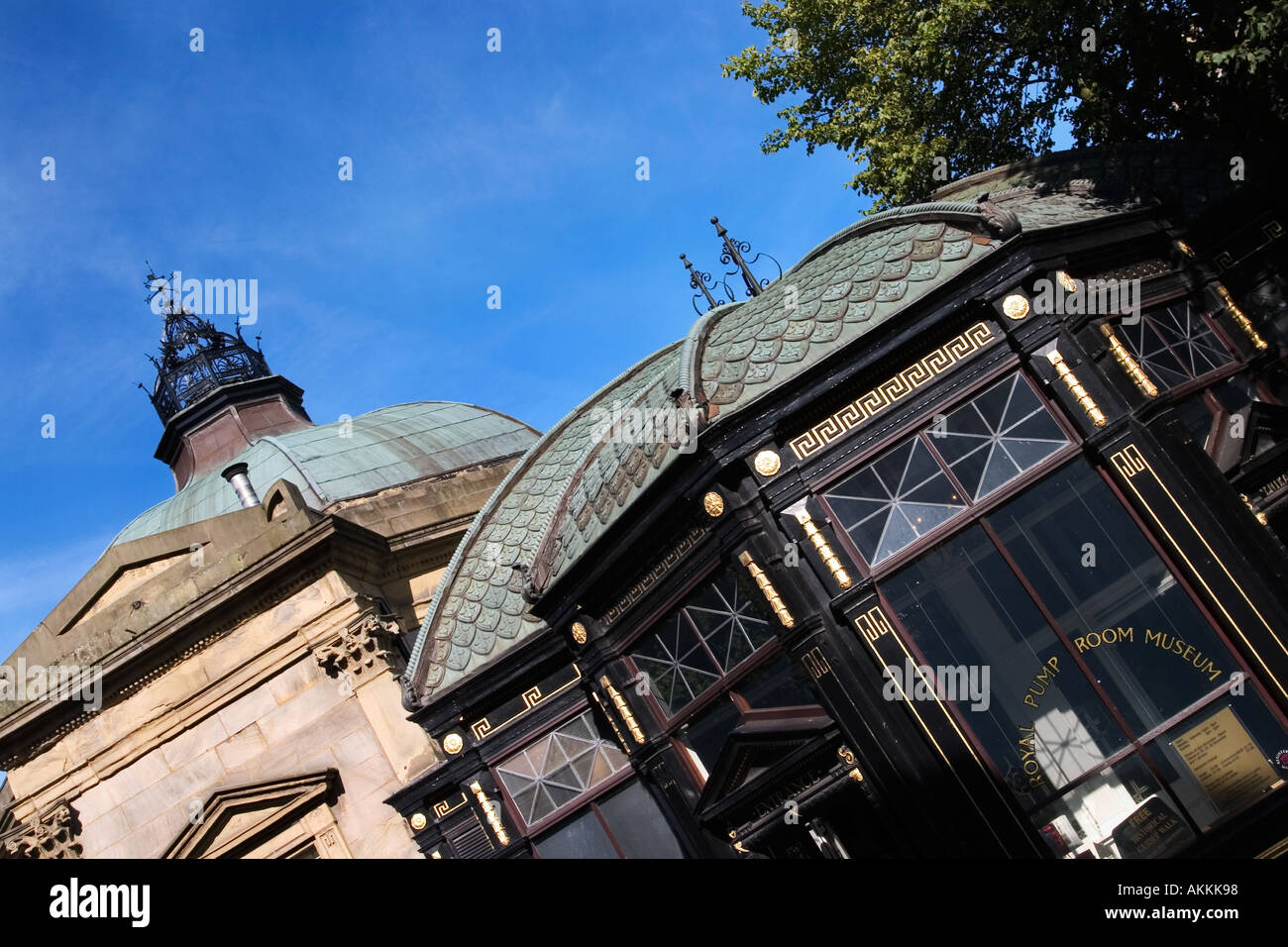 Royal Pump Room Museum in Harrogate North Yorkshire England showing the ...