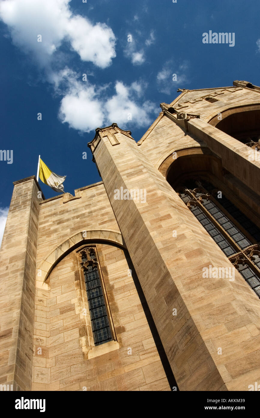 Flying sunlit united kingdom flag hi-res stock photography and images ...