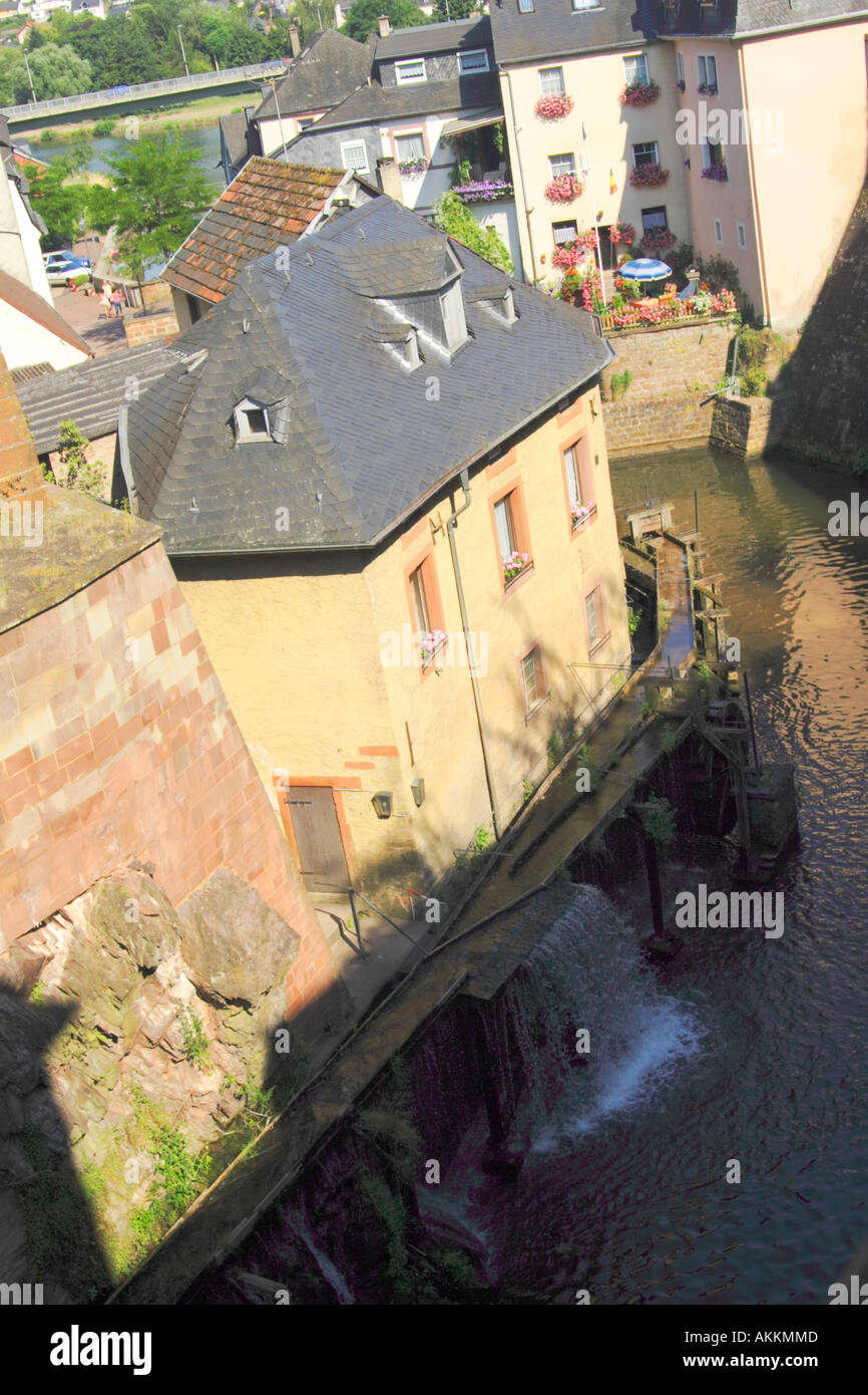 Saarburg Germany - Hackenberger Mill Museum on the Leukbach river in ...