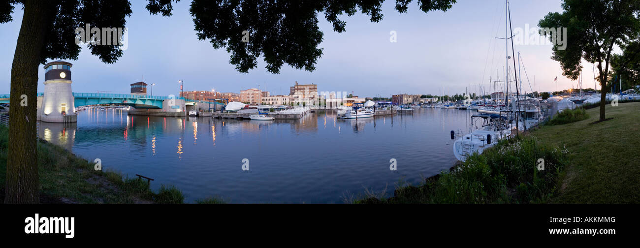 Downtown Racine, Wisconsin Stock Photo - Alamy