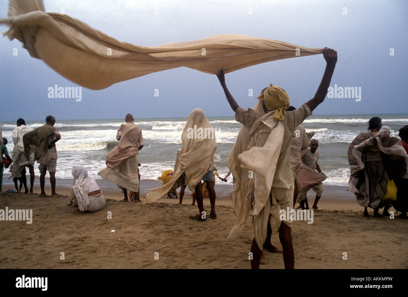 India, Orissa, Puri, beach on Indian Ocean Stock Photo - Alamy
