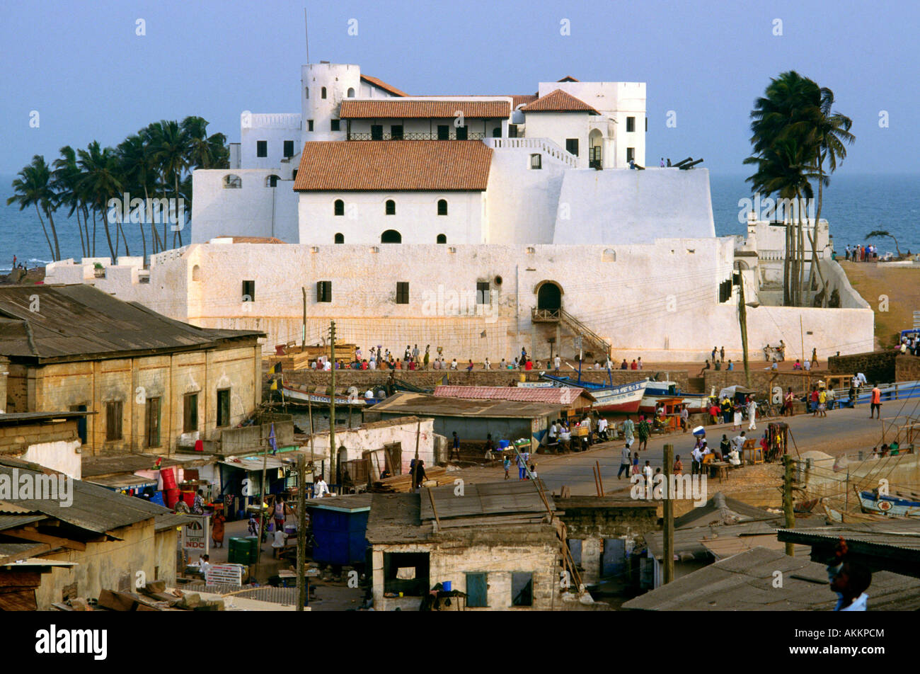 Elmina castle, Elmina, Ghana Stock Photo - Alamy