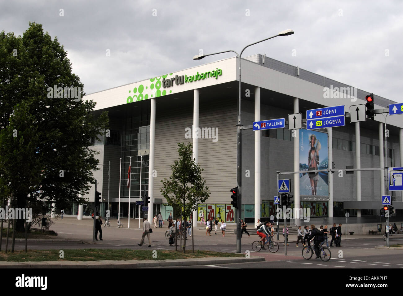 Department store in Tartu, Estonia Stock Photo - Alamy
