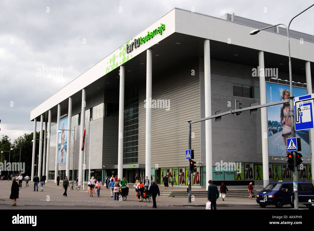 Department store in Tartu, Estonia Stock Photo - Alamy