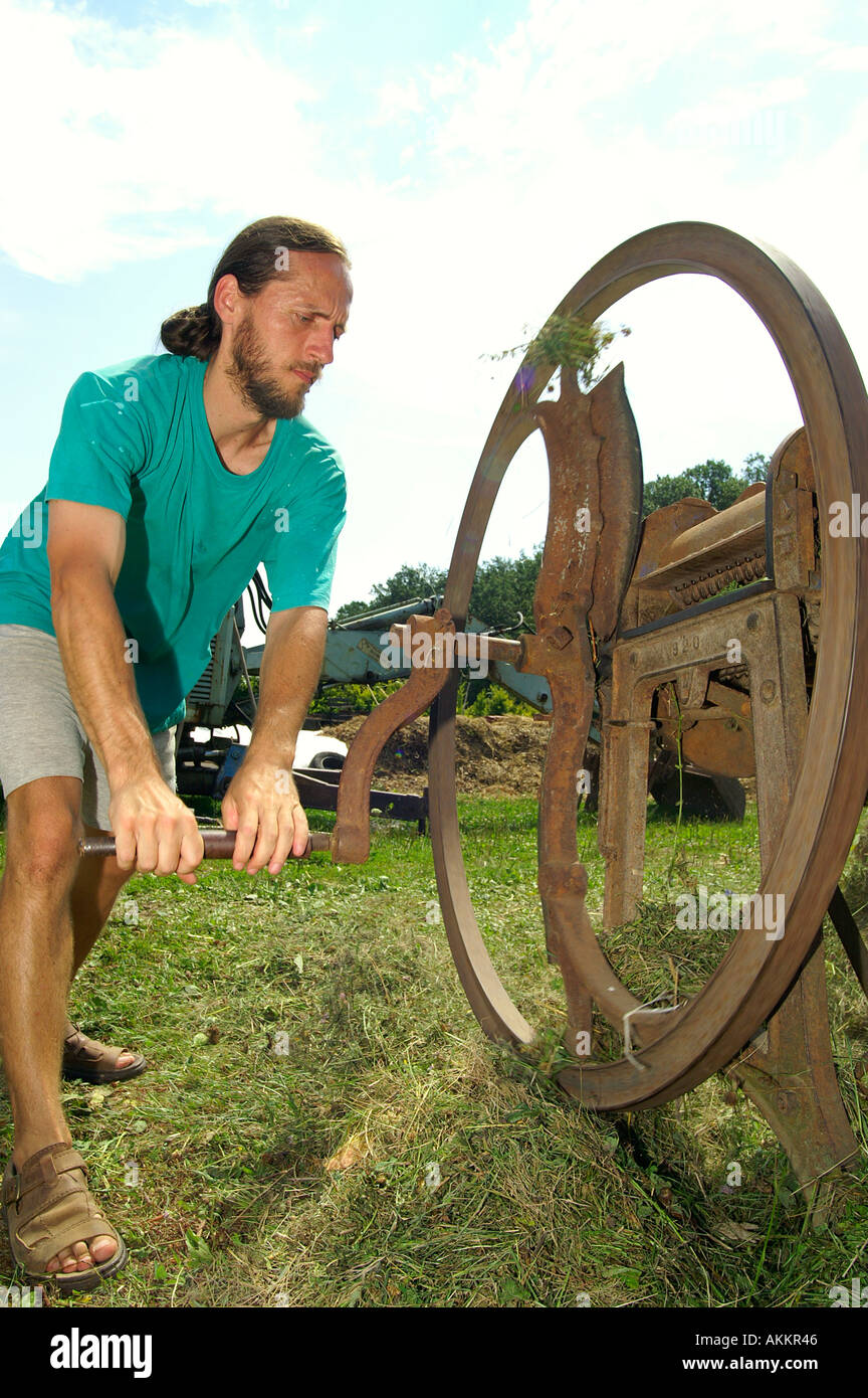 Farming strain hi-res stock photography and images - Alamy