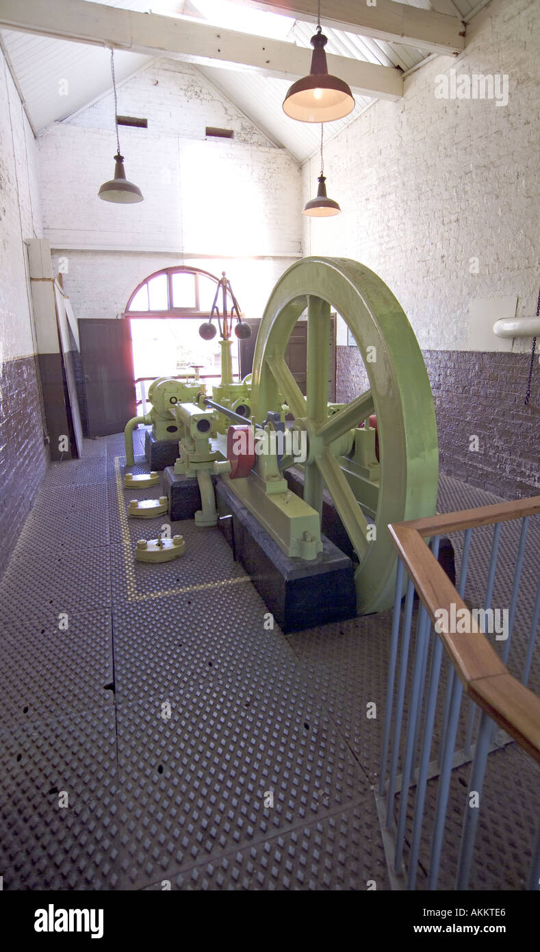 Steam Engine electric generating house at the National Waterways Museum ...