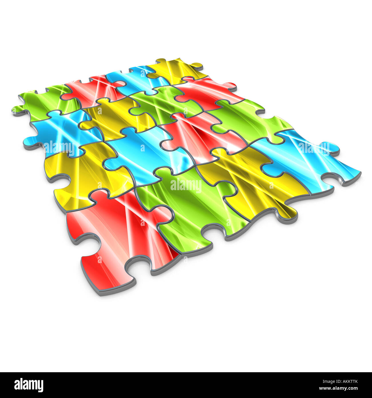 Abstract jigsaw puzzle wallpaper Cut Out Stock Images & Pictures - Alamy