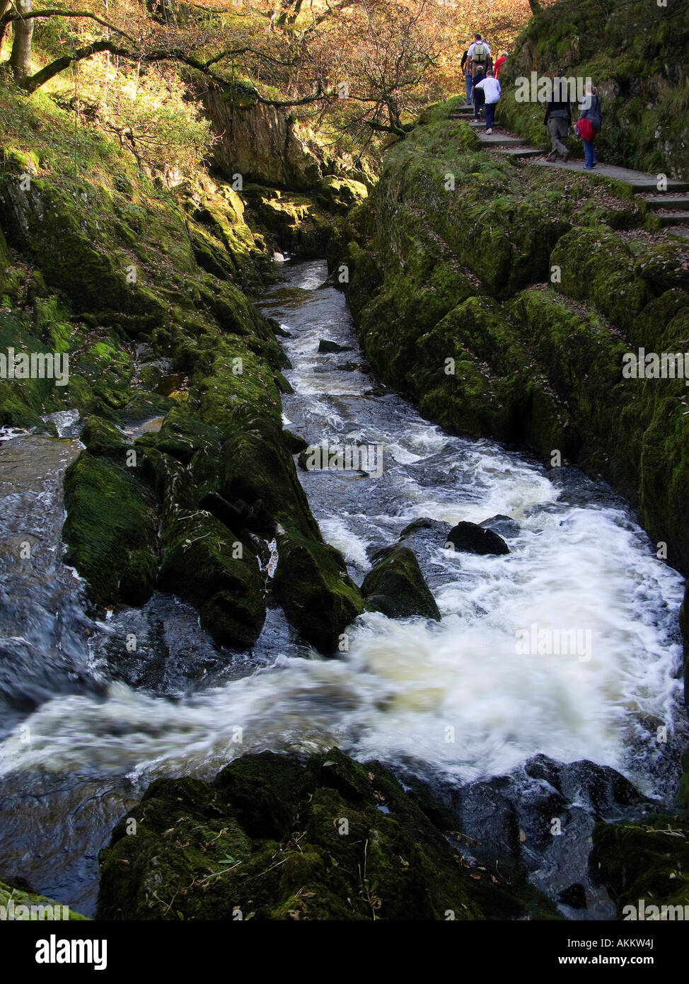 Ingleton Beezley Waterfalls Stock Photo - Alamy