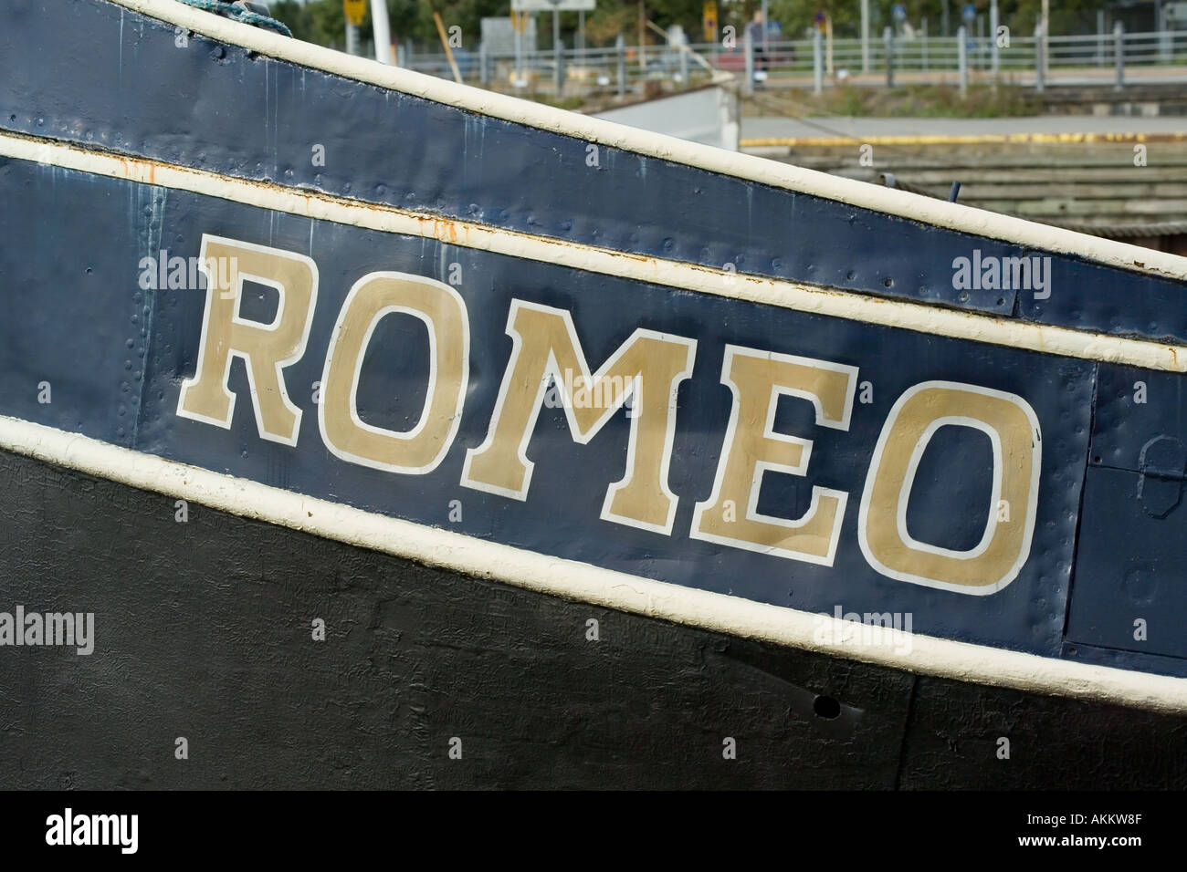 ship named Romeo Stock Photo - Alamy