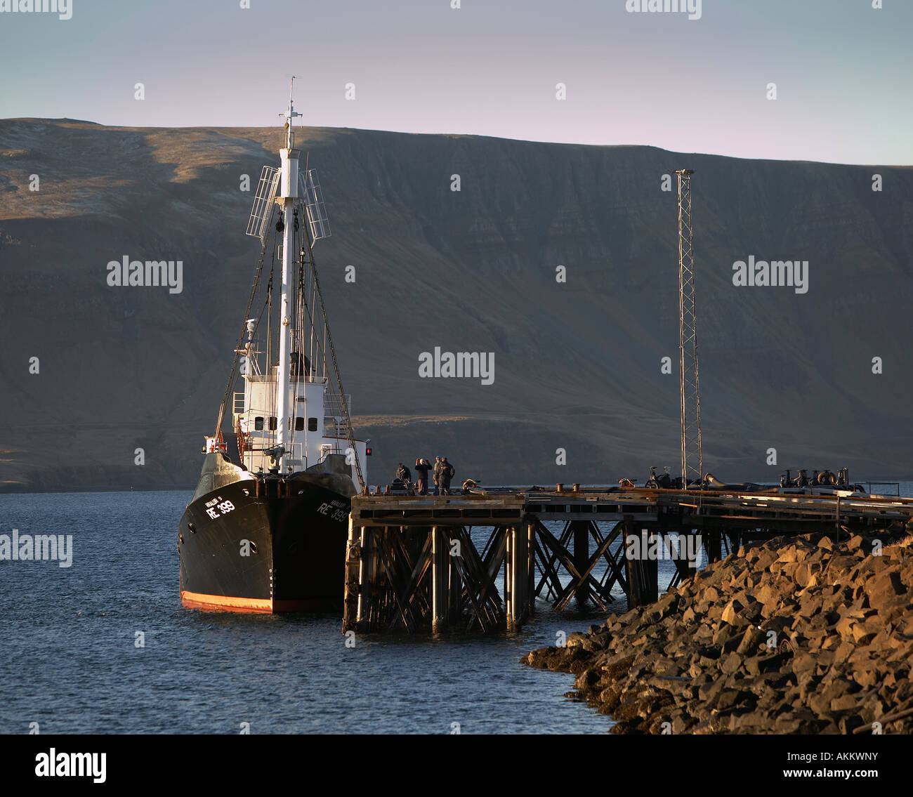 Whale Trawler Hvalur 9 Stock Photo - Alamy