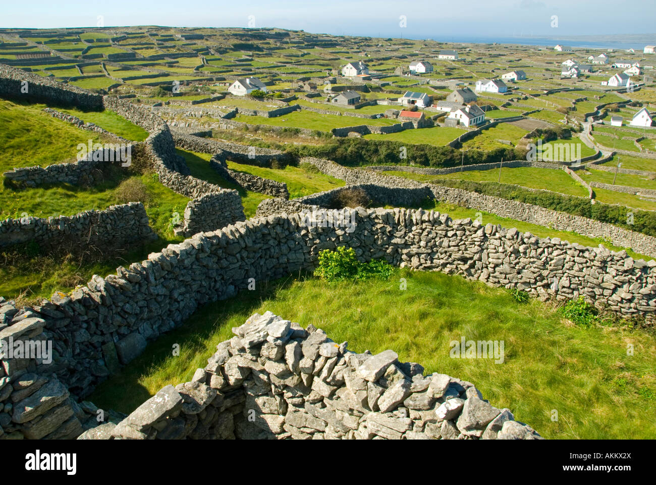 Stone walls on inishmore aran hi-res stock photography and images - Alamy