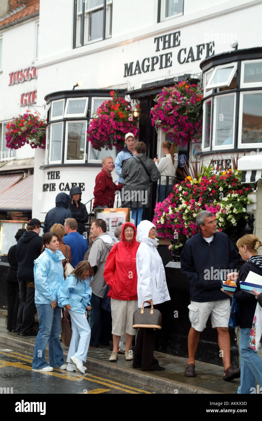 Fish and Chips Whitby North Yorkshire England UK Europe the famous ...