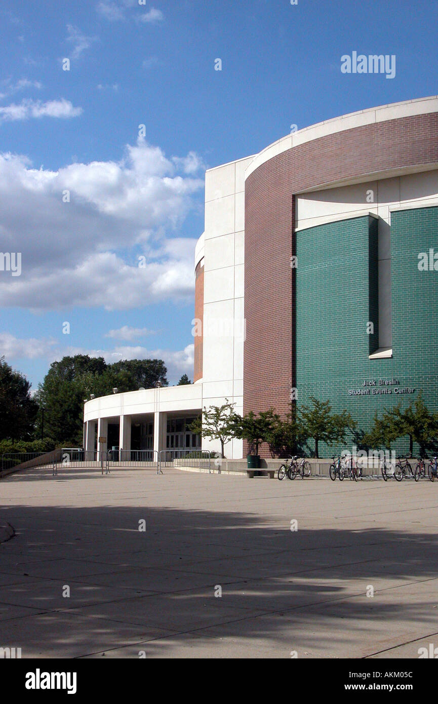 Michigan State University campus activities at East Lansing Michigan ...