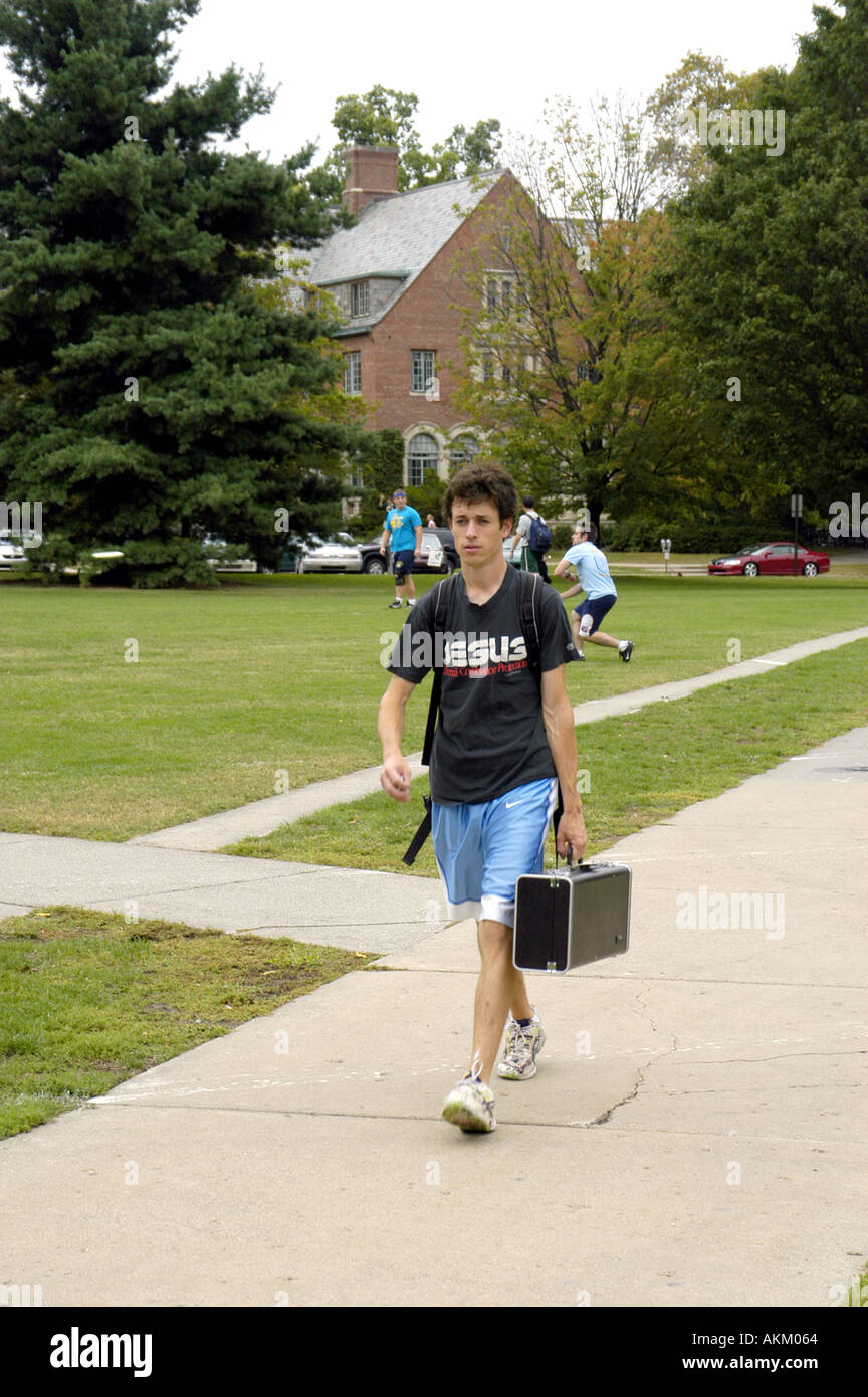 Michigan State University campus activities at East Lansing Michigan ...