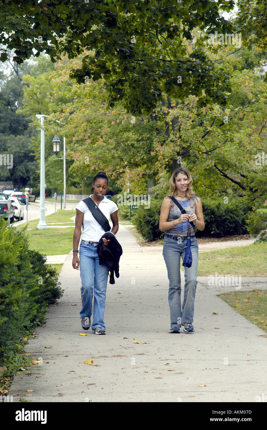Michigan State University campus activities at East Lansing Michigan ...