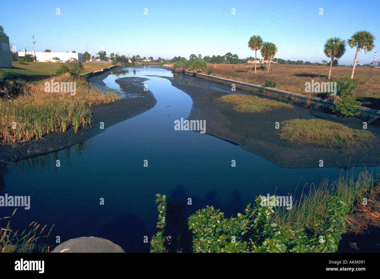 Example of conditions at a low tide Stock Photo - Alamy