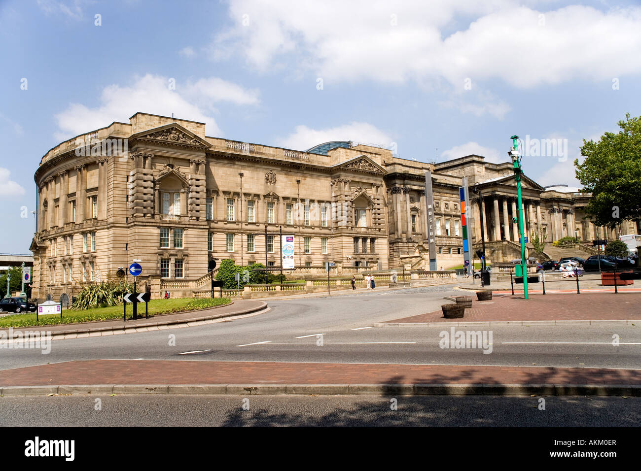 The World Museum on William Brown street, Liverpool, England Stock ...
