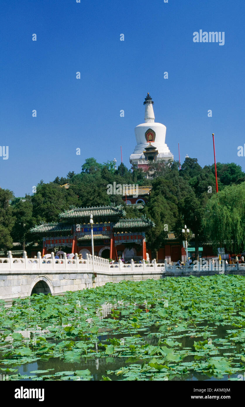 Beihai Park, Beijing, China Stock Photo - Alamy