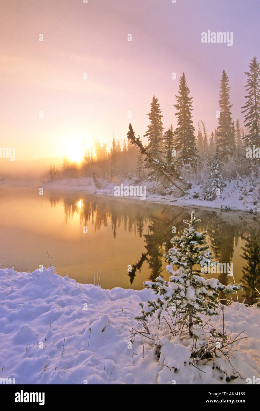 Unfrozen river sunrise hi-res stock photography and images - Alamy