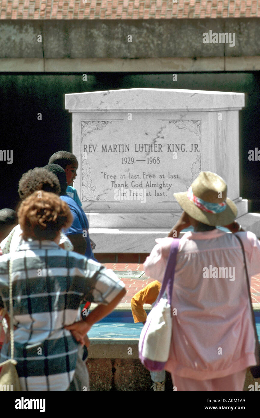 Martin Luther King Memorial in Atlanta Georgia Stock Photo - Alamy