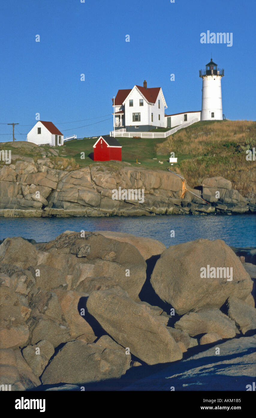 Nubble lighthouse hi-res stock photography and images - Alamy