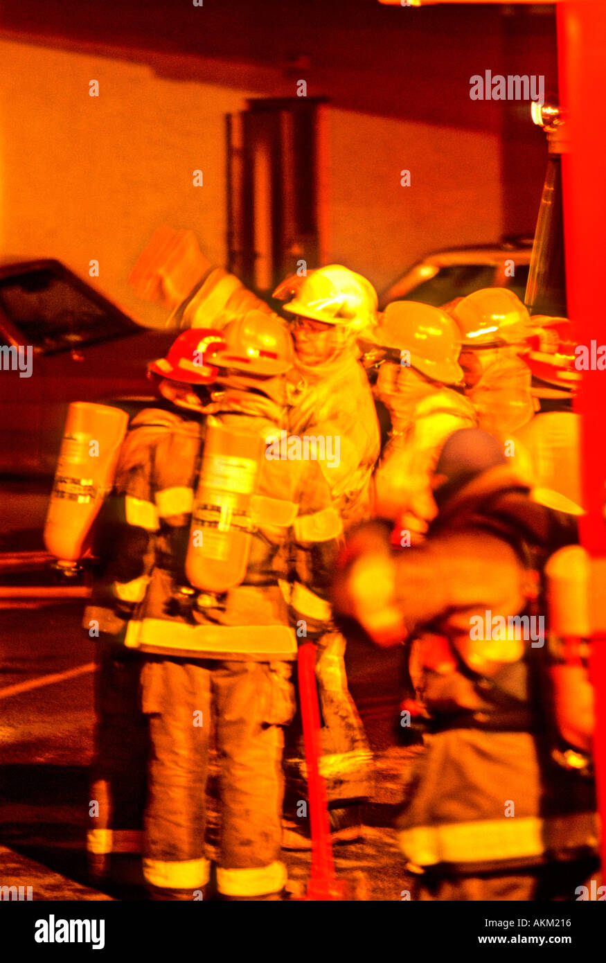 Group of firemen hi-res stock photography and images - Alamy