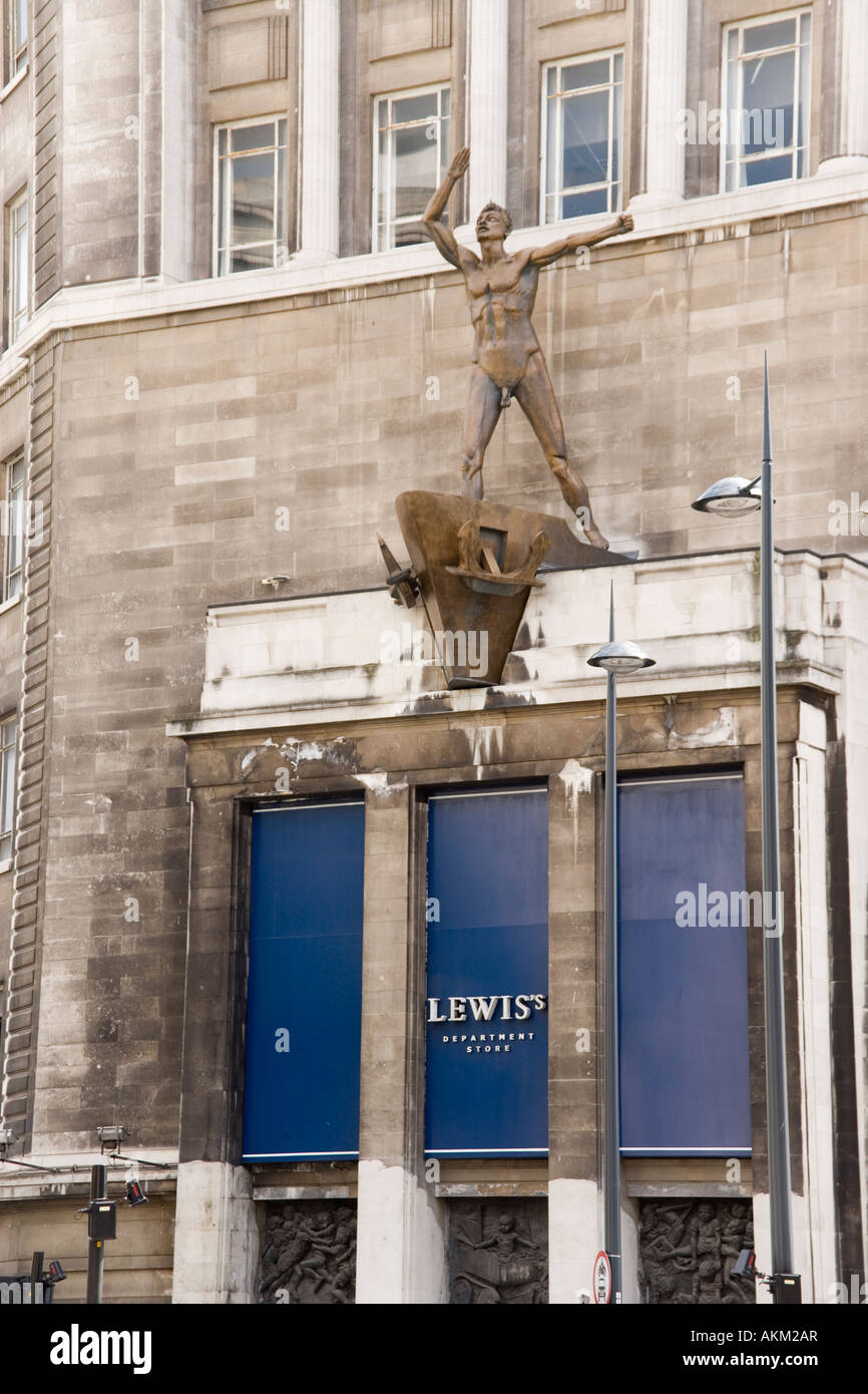 Entrance to John Lewis Department store in Liverpool, England Stock ...