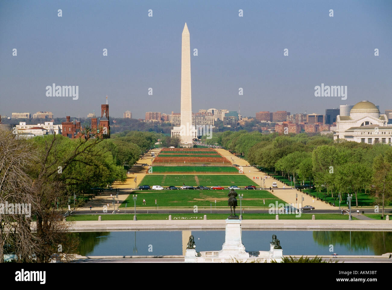The National Mall Washington monument in Washington, DC, USA Stock ...